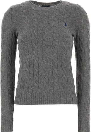 Polo Ralph Lauren Femme, Pulls, Gris, Taille: 42 FR Julianna Long Sleeve Pullover