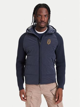 Aeronautica Aeronautica Militare &Uuml;bergangsjacke 262AM1389UCL00005 Dunkelblau Regular Fit