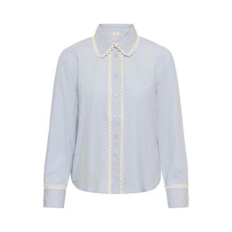 Kaffe Chemises - Femme - Blouses et Chemises - Bleu - Taille: 42 FR