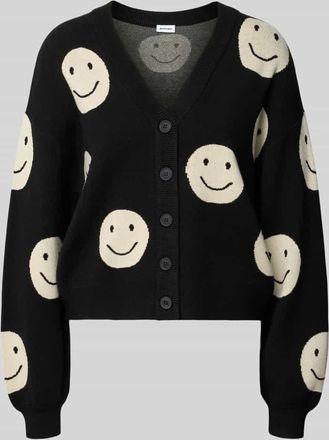 Noisy May Relaxed Fit Strickjacke aus Viskose-Mix Modell CHARLOTT