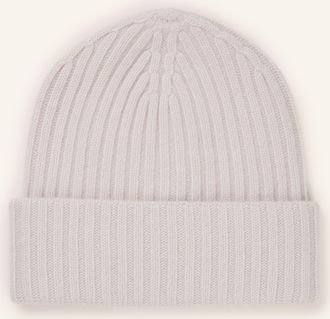 S.Marlon S.Marlon Cashmere-M&uuml;tze weiss
