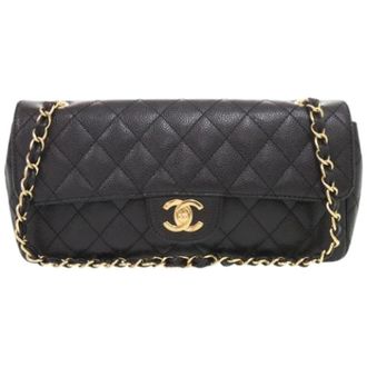 Chanel Pre-owned Vintage Schultertasche - - Pre-owned - Damen - Schwarzk - ONE SIZE