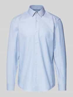 HUGO BOSS Slim Fit Business-Hemd mit Kentkragen Modell Hank