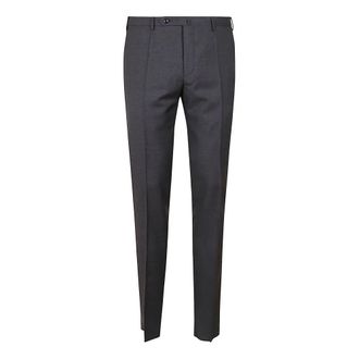 Incotex Schlanke Wollhose - - Trousers - Herren - Grau - 3XL