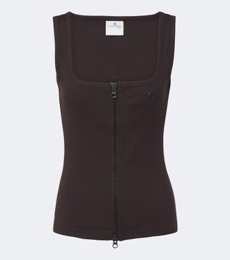 Courr&egrave;ges Courr&egrave;ges D&eacute;bardeur zipp&eacute; en coton