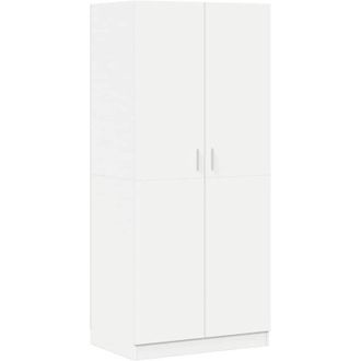 vidaXL Kleiderschrank Wei&szlig; 80x52x180 cm Holzwerkstoff - Vidaxl