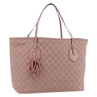 Gucci Pre-owned Vintage GG Canvas Tote Bag - - Pre-owned - Damen - Rosa - ONE SIZE