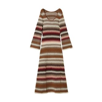 Twinset Robe 262At3035 - Femme - Robes - Multicolore - Taille: 38 FR