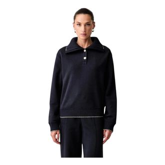 Guess SweaT-shirt - Femme - Sweatshirts et sweats &agrave; capuche - Bleu - Taille: 40 FR