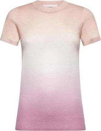 Silvian Heach Femme, Tops, Rose, Taille: 42 FR T-shirt dégradé à effet dégradé