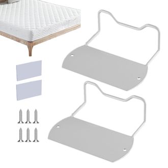 Generic Matratzenrutschstopper aus Kohlenstoffstahl, Bettstopper Anti-Rutsch Befestigungsstange f&uuml;r Metall- und Holzbetten, Verhindert Verrutschen der, Gro&szlig; &