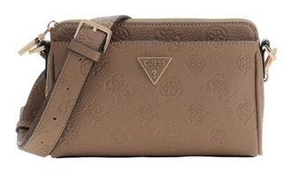 Guess sac à épaule bandoulière Cresidia II Mini Xbody Top Zip Bag Dark Taupe Logo