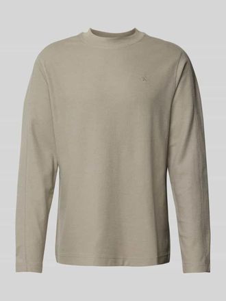 Calvin Klein Jeans Longsleeve mit Ziern&auml;hten