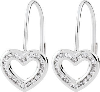 Edenly Ohrhänger Herz Téa - 40 Diamanten