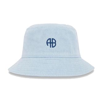 Anine Bing Femme, Accessoires, Bleu, Taille: ONE Size Nicks Bucket Hat
