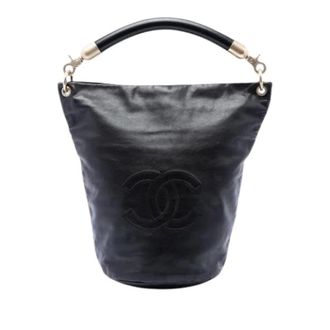 Chanel Sac seau Pre-owned - Femme - Pre-owned - Noir - Taille: ONE Size