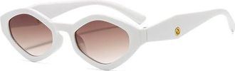 Generic Lunettes De Soleil For Hommes (vacances En Plein Air), D&eacute;coratives For Femmes (conduite, Sport)(White)