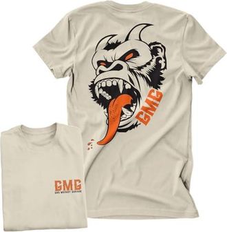 Gas Monkey Garage Officiellement sous Licence Deamon Monkey T-Shirt pour Hommes (Kaki), X-Large