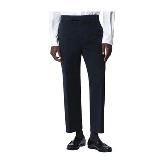 Thom Browne Homme, Pantalons, Bleu, Taille: 2XL Utility Chino Trouser