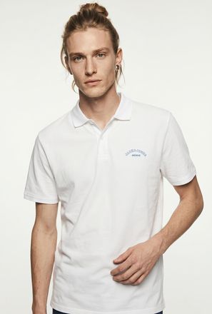 Jack & Jones Poloshirt JACK & JONES JJCOLLEGE LOGO POLO SS, Herren, Gr. XXL, hellwei&szlig;, Jersey, Obermaterial: 100% Baumwolle, unifarben, regular fit, Shirts