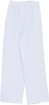 Riviera & Bar Femme, Pantalons, Bleu, Taille: 38 FR Wide Pantalons