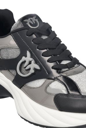 Pinko Womens Sneakers Black Footwear - Sports
