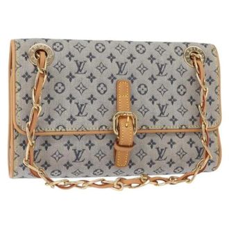 Louis Vuitton Pre-owned Canvas Schultertasche - - Pre-owned - Damen - Blau - ONE SIZE