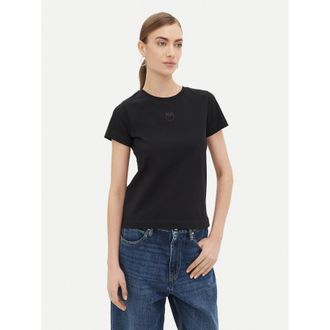 Pinko T-Shirt Bussolotto 100355 Schwarz Regular Fit