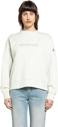 Moncler Embroidered Logo Cotton Sweatshirt