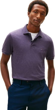 Tommy Hilfiger Herren Liquid Cotton Reg Seasonal Polo Mw0Mw39994 S/S Poloshirt, Purple (Mulberry Haze Heather), XL