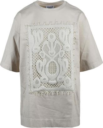 Dondup Over T-Shirt - - Tops - Damen - Beige - M