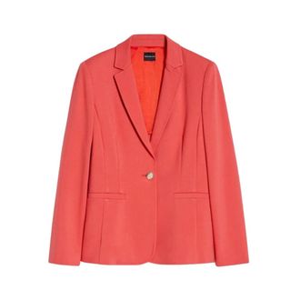 Pennyblack Roter Korallenblazer Allegra Regular Fit - - Jackets - Damen - Rot - 3XS