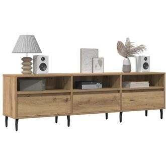 vidaXL TV-Schrank Artisan-Eiche 150x30x44,5 cm Holzwerkstoff - Vidaxl