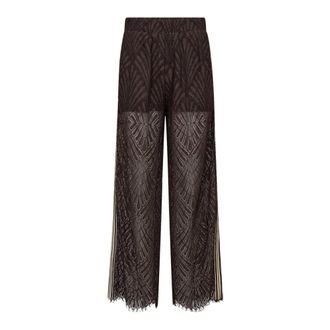 Co'Couture Femme, Pantalons, Brun, Taille: 38 FR Wide Pantalons