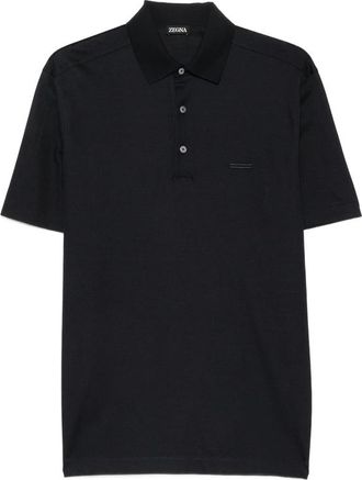 Ermenegildo Zegna Short-sleeve Polo Shirt
