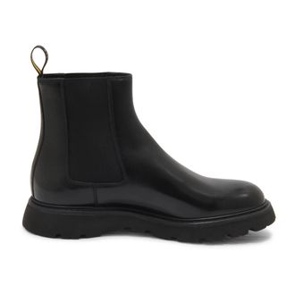 Doucal's Beatles Chelsea Boots- Hergestellt in Italien - - Shoes - Herren - Schwarzk - 42 1/2 EU