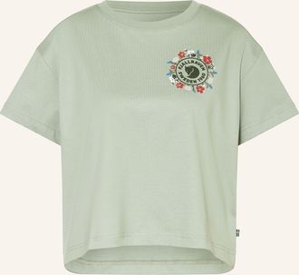 Fjällräven T-Shirt Fjällblomster gruen