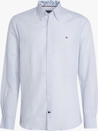 Tommy Hilfiger Chemise slim en coton et lin