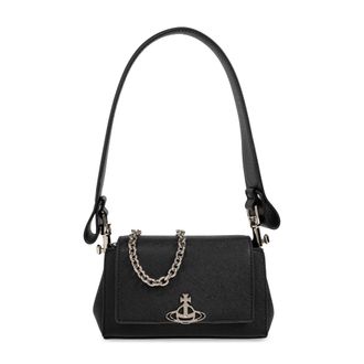 Vivienne Westwood Femme, Sacs, Noir, Taille: ONE Size Hazel Small Handbag