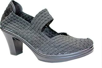 bernie mev. Bonnie Chaussures Mary Jane pour Femmes (Black, EU_Footwear_Size_System, Adult, Women, Numeric, Medium, Numeric_37)
