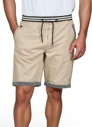 Riverso Kurze Hosen Herren Stretch Regular Fit RIVAngelo Bermuda Shorts Sommer, Gr&ouml;&szlig;e:XXL, Farbe:Wet Sand