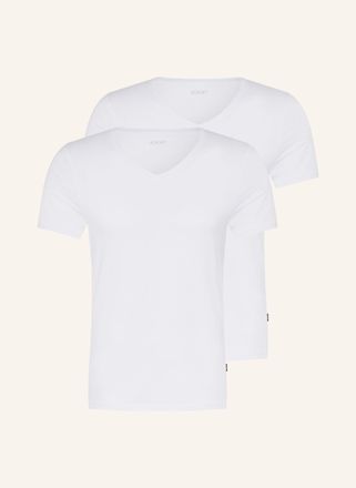Joop 2er-Pack V-Shirts weiss