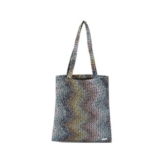 Missoni Home Sequin-embellished Zig-zag Tote Bag