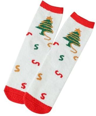 Generic Chaussettes Femme Chaussettes Chaudes Femme Chaussettes Thermiques Femme De Classique R&eacute;chauffantes Mi-Longues Ultra Douces Id&eacute;ales Nuit DHiver Ou Jou