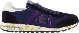 Premiata Low-Top Sneaker - Dames Lucy Sneaker Blauw/Paars - Gr. 37 (EU) - in Blau - für Damen