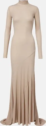 MUGLER Robe aus Baumwoll-Jersey