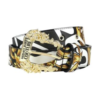 Versace Jeans Couture Femme, Accessoires, Multicolore, Taille: 80 CM Ceintures Noires par Versace