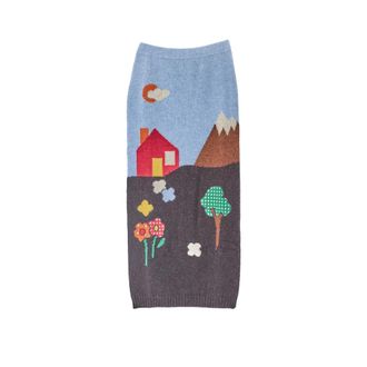 Moschino Gonna Piccolo - - Skirts - Damen - Mehrfarbig - S