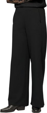 QS by s.Oliver Damen 2158281 Hose Lang, Wide Leg, 9999, 36W / 32L EU