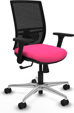 Piqueras y Crespo Yunquera Schreibtischstuhl mit 3D-Armlehnen, h&ouml;henverstellbare Lendenwirbelst&uuml;tze, ausgestattet mit 4 Positionen und Schneidschaum, mit Rollen von 65 